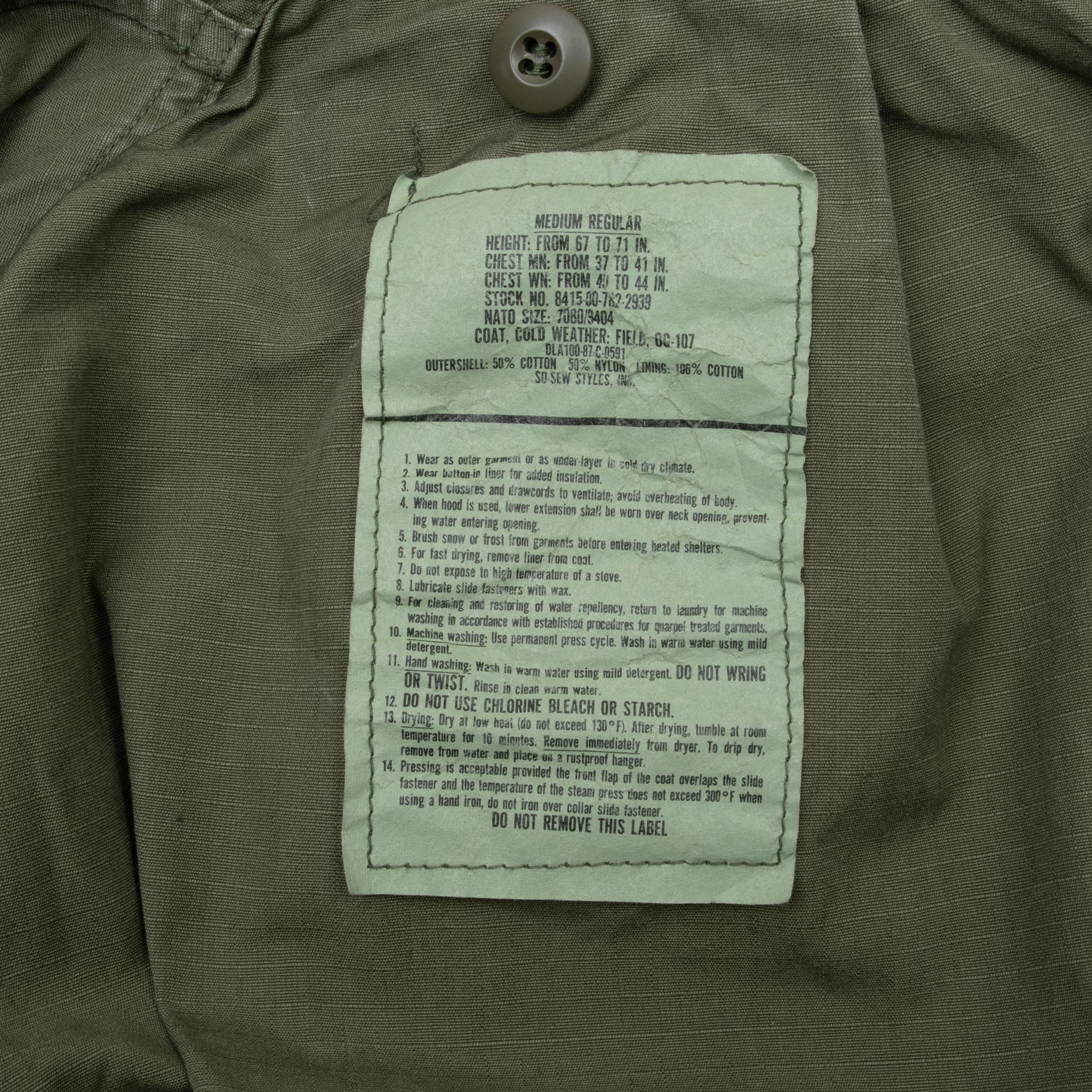 How to Date U.S. Military Uniforms Using DA, DSA, DLA, and SPO Numbers ...