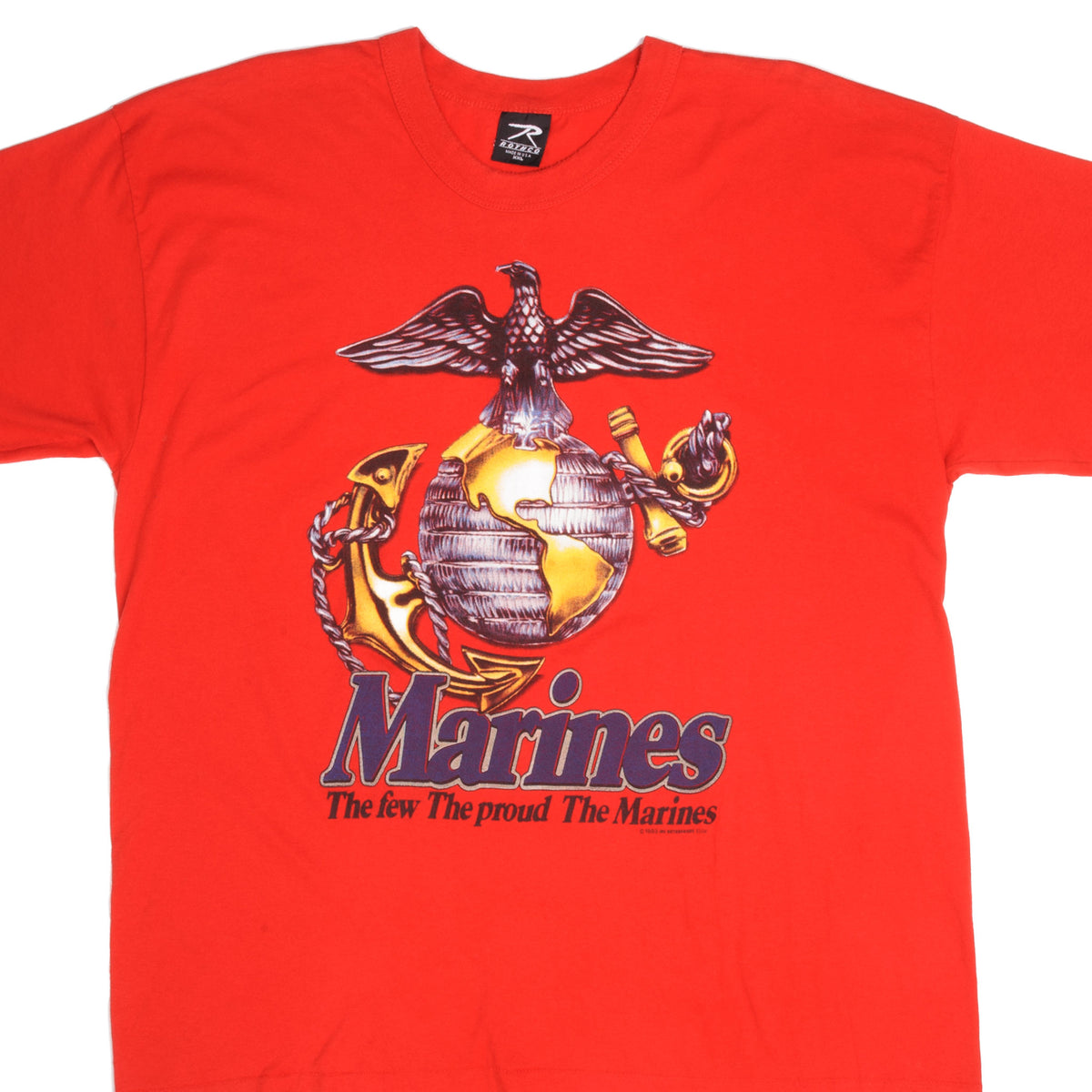 VINTAGE USMC MARINES TEE SHIRT 1993 SIZE 2XL MADE IN USA – Rare Gear USA