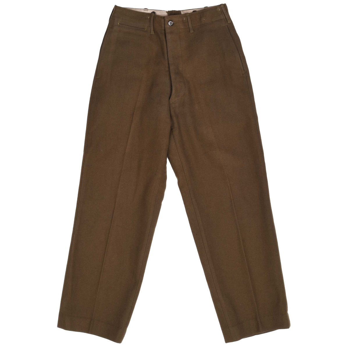 VINTAGE US ARMY WOOL TROUSERS PANTS 1945 WW2 SIZE 29X30 – Rare Gear USA