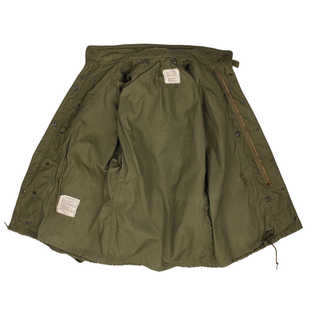 VINTAGE USMC M65 FIELD JACKET STENCIL 1BN 2MAR 1974 VIETNAM WAR SIZE S ...