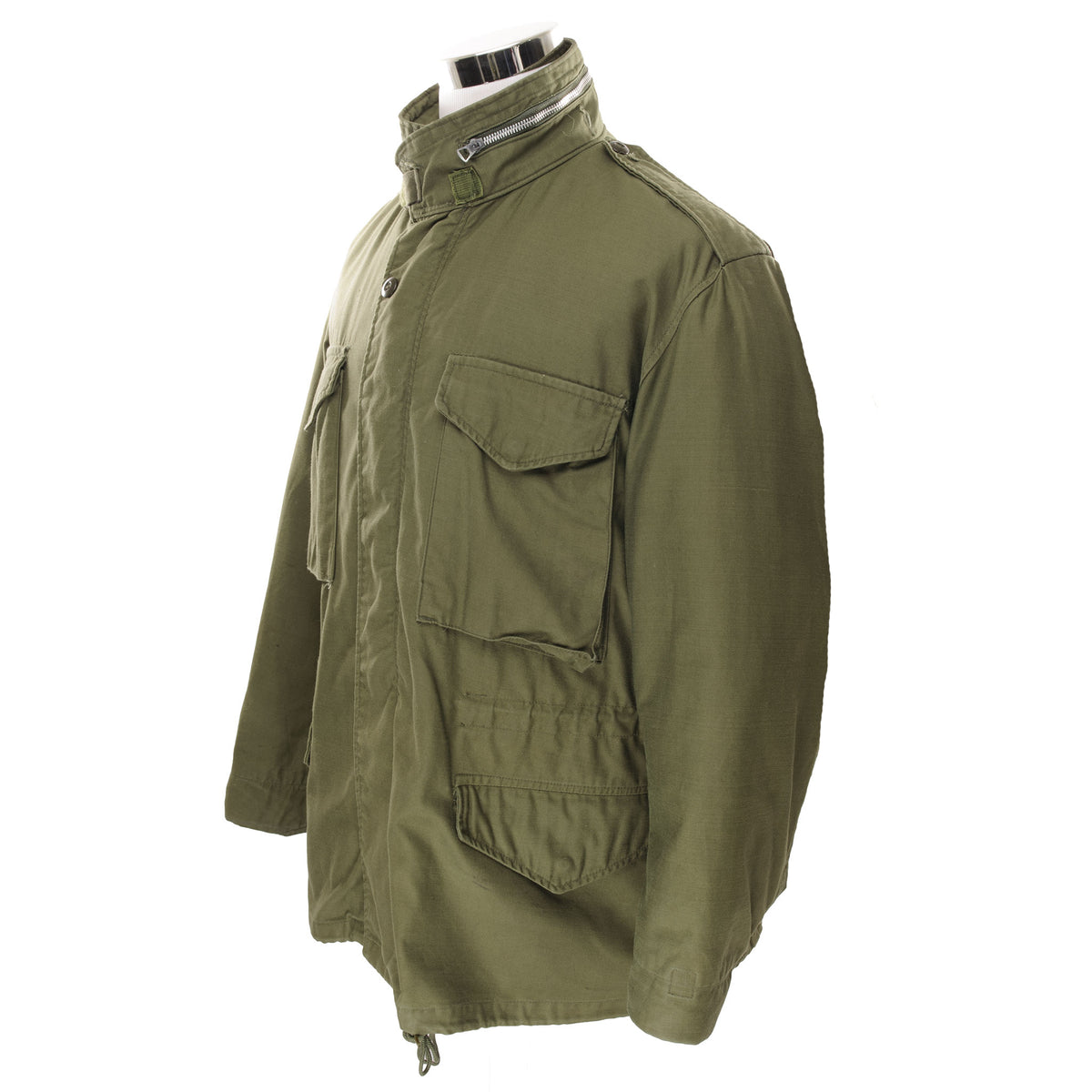 VINTAGE US ARMY M1965 M65 FIELD JACKET 1960S VIETNAM WAR LARGE SHORT ...