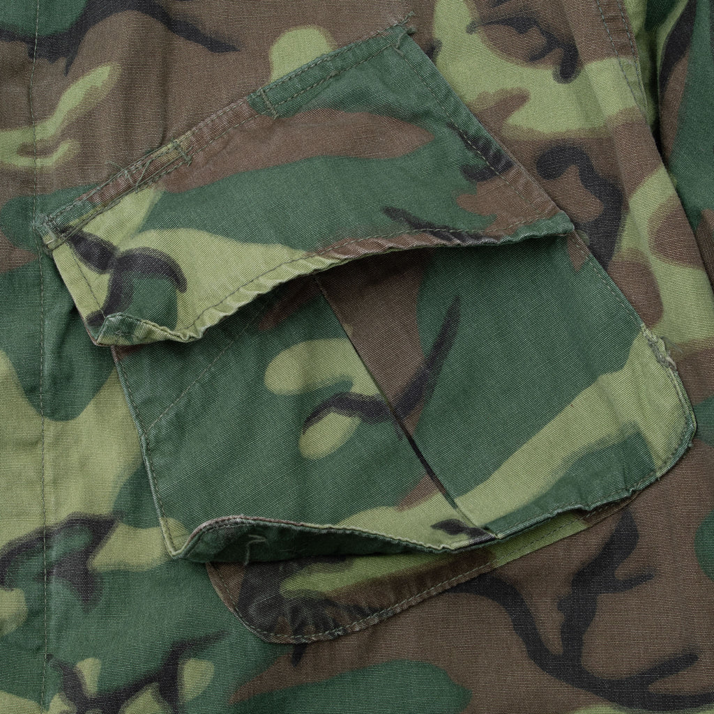 VINTAGE US ARMY TROPICAL COMBAT JACKET 3 PAT ERDL CAMO 1966 VIETNAM ME ...