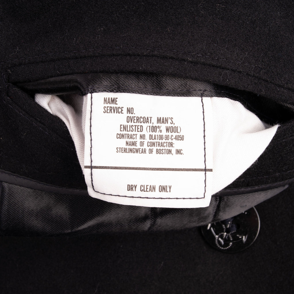 VINTAGE US NAVY USN 1990 PEACOAT SIZE 42R – Rare Gear USA