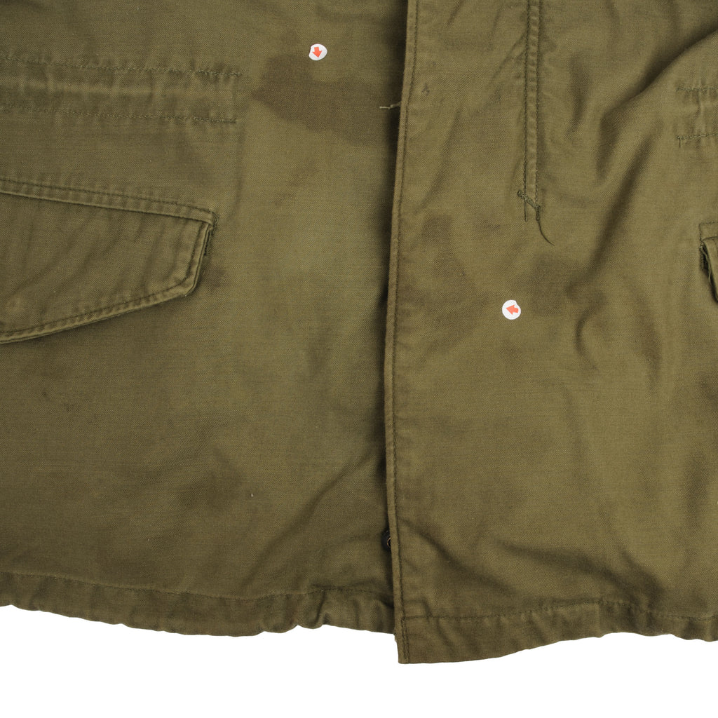 VINTAGE US ARMY M65 ALPHA IND FIELD JACKET 1975 VIETNAM WAR SIZE XL RE – Rare Gear USA