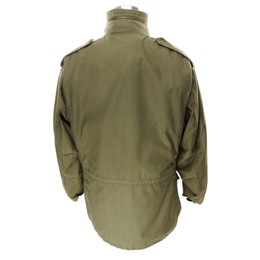 VINTAGE US ARMY M65 FIELD JACKET 1973 VIETNAM WAR SIZE LARGE LONG ...