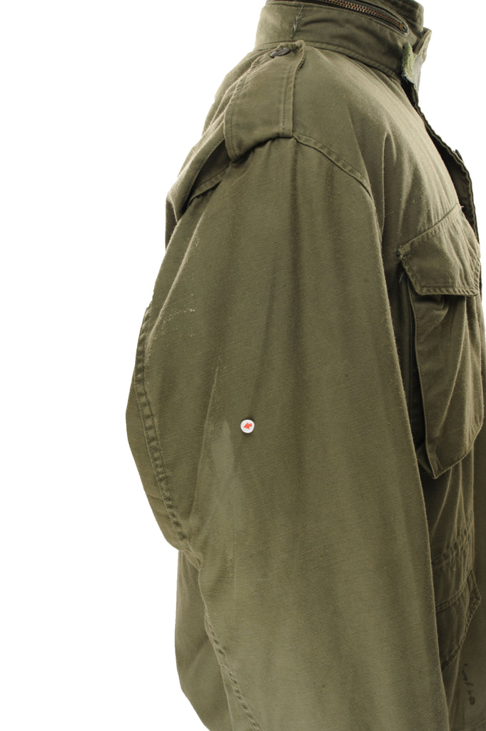VINTAGE US ARMY M65 FIELD JACKET 1973 VIETNAM WAR SIZE LARGE LONG ...