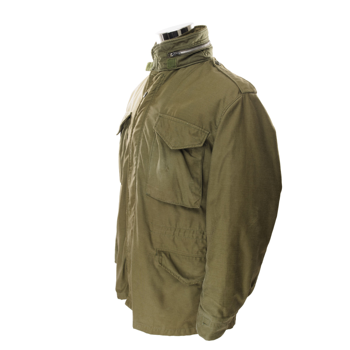 VINTAGE US ARMY M65 FIELD JACKET 1969 VIETNAM WAR SIZE MEDIUM REGULAR ...