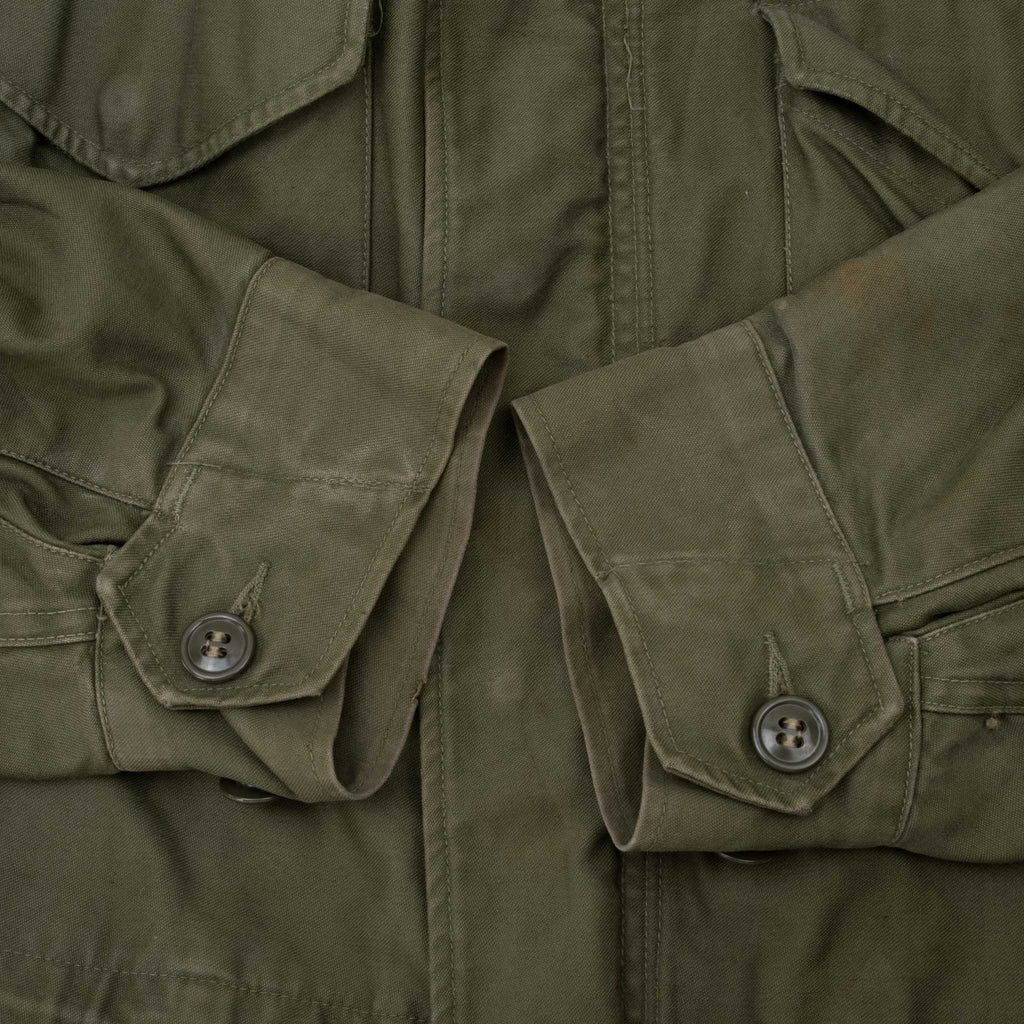 VINTAGE US ARMY M51 FIELD JACKET 1958 VIETNAM WAR SIZE MEDIUM LONG ...