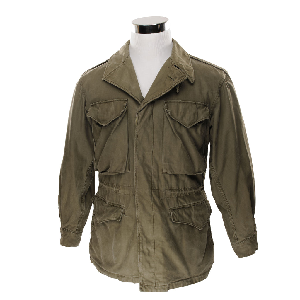 VINTAGE US ARMY M-1943 M43 FIELD JACKET 1940S WW2 SIZE 34R – Rare Gear USA