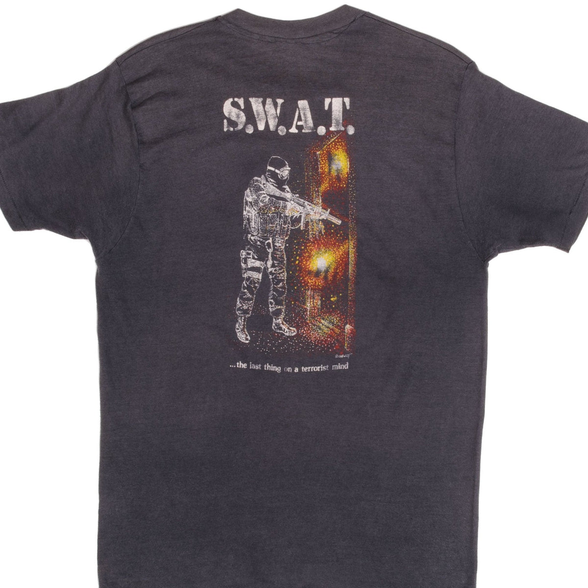 VINTAGE SWAT TEE SHIRT 1990S SIZE SMALL MADE IN USA – Rare Gear USA
