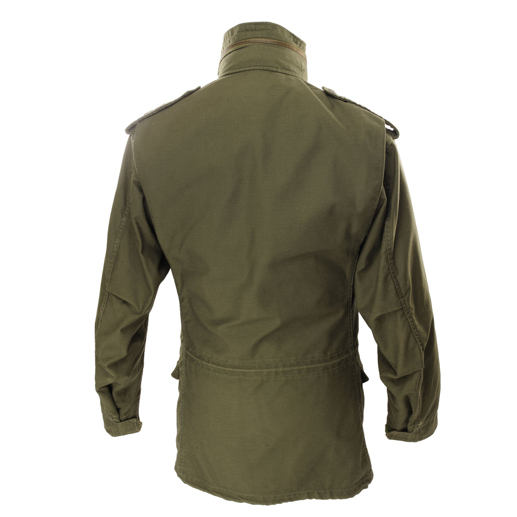 VINTAGE US ARMY M65 ALPHA IND FIELD JACKET 1972 VIETNAM WAR SIZE SMALL ...