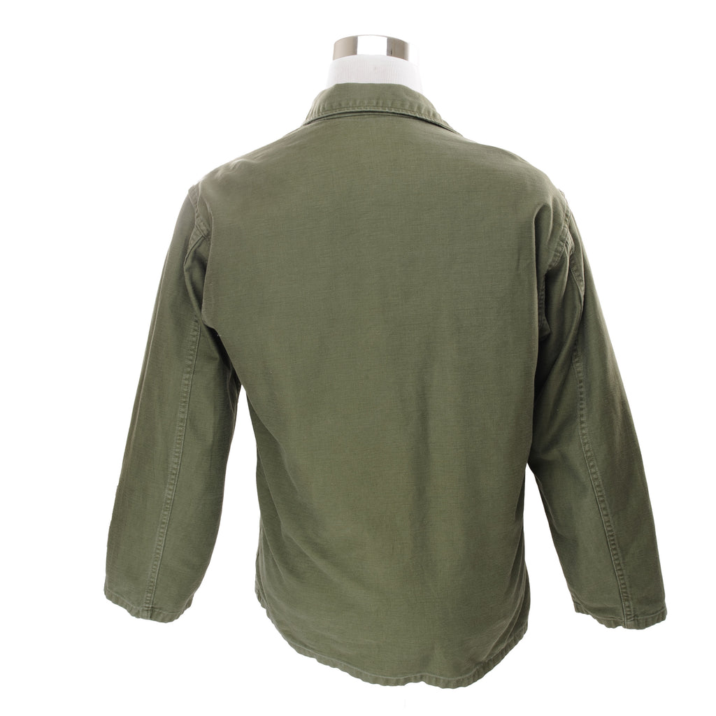 VINTAGE US ARMY UTILITY SHIRT P58 1959 FIRST PAT VIETNAM WAR SIZE LARG ...