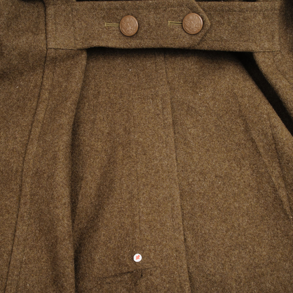 VINTAGE US ARMY M-1939 OVERCOAT WOOL COAT 1942 WW2 SIZE 36R – Rare Gear USA