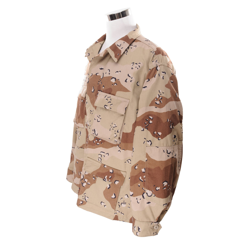 VINTAGE US ARMY DESERT CAMO CHOCOLATE CHIP JACKET 1994 2XL REGULAR ...