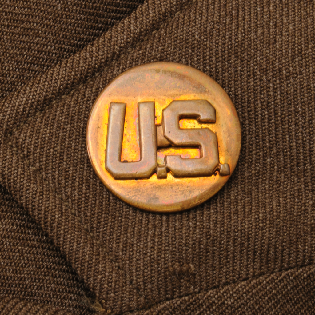 VINTAGE US ARMY UNIFORM WOOL DRESS JACKET 1941 WW2 SIZE 39L WITH PATCH ...