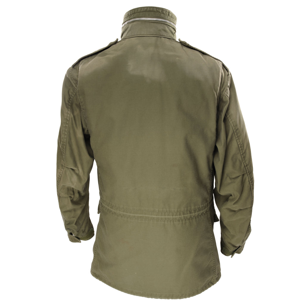 VINTAGE US ARMY M-1965 M65 FIELD JACKET 1967 VIETNAM WAR SIZE MEDIUM L ...
