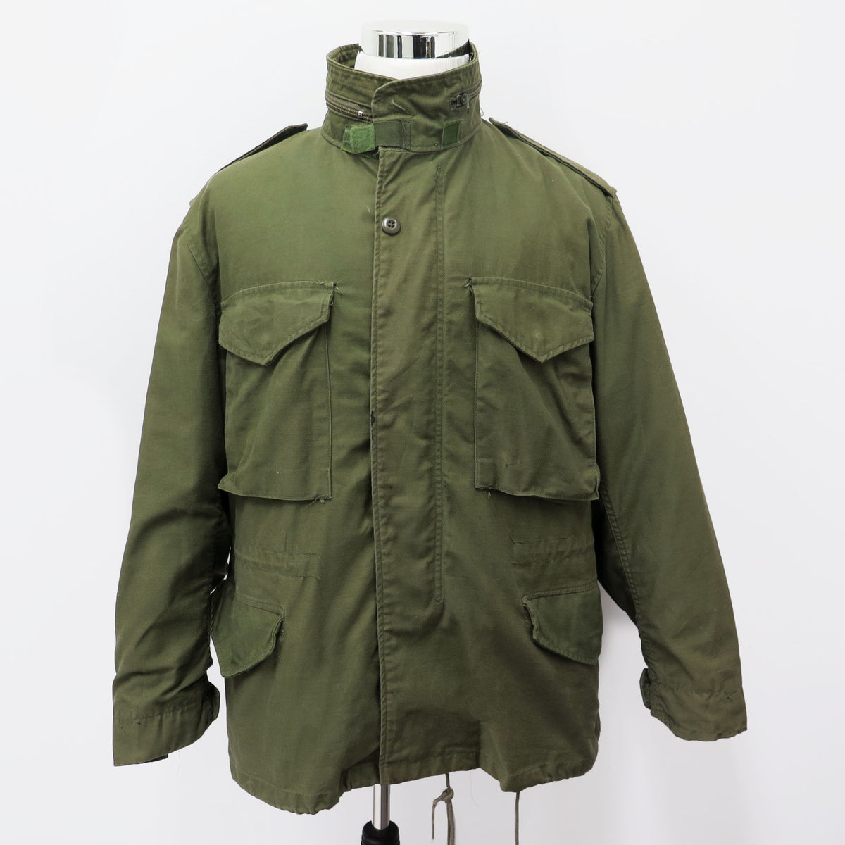 US ARMY FIELD JACKET M-1965 M65 1983 SIZE MEDIUM – Rare Gear USA