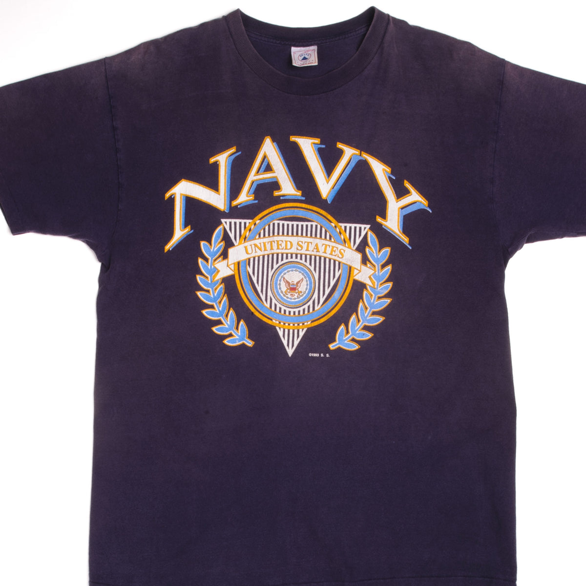 VINTAGE US NAVY TEE SHIRT 1993 SIZE LARGE MADE IN USA – Rare Gear USA