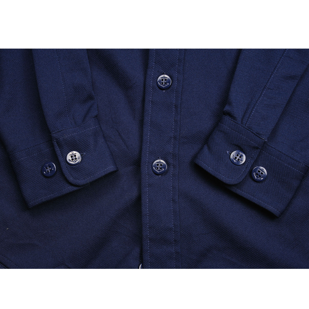 VINTAGE USCG US COAST GUARD UTILITY SHIRT SIZE 14 1/2 X 32 – Rare Gear USA