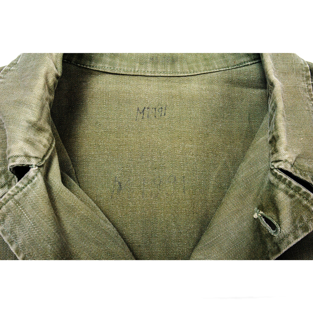 Vintage US Army Utility Shirt 1940's WW2 Corporal Patches – Rare Gear USA