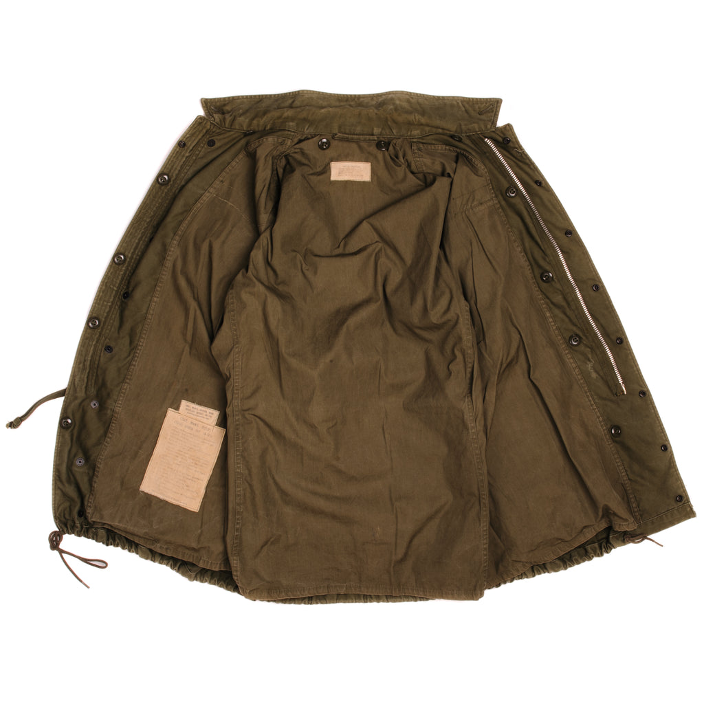 VINTAGE US ARMY M-1951 M51 FIELD JACKET KOREAN WAR SIZE SMALL REGULAR ...