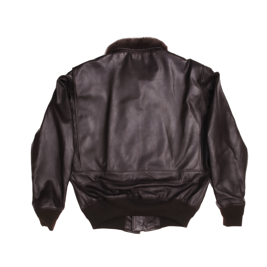 USN US Navy Leather Jacket Flyers Type G-1 G1 1976 Size 42 – Rare Gear USA