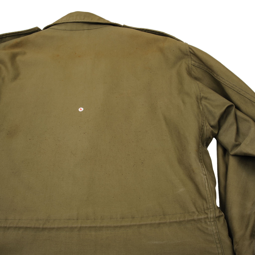 VINTAGE US ARMY M-1943 M43 FIELD JACKET 1945 WW2 SIZE 38R WITH HOOD ...