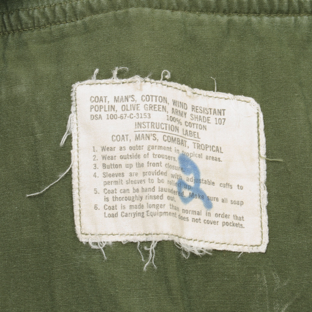 US Army Jacket 3rd Pattern 1967 Vietnam Size Medium Regular – Rare Gear USA