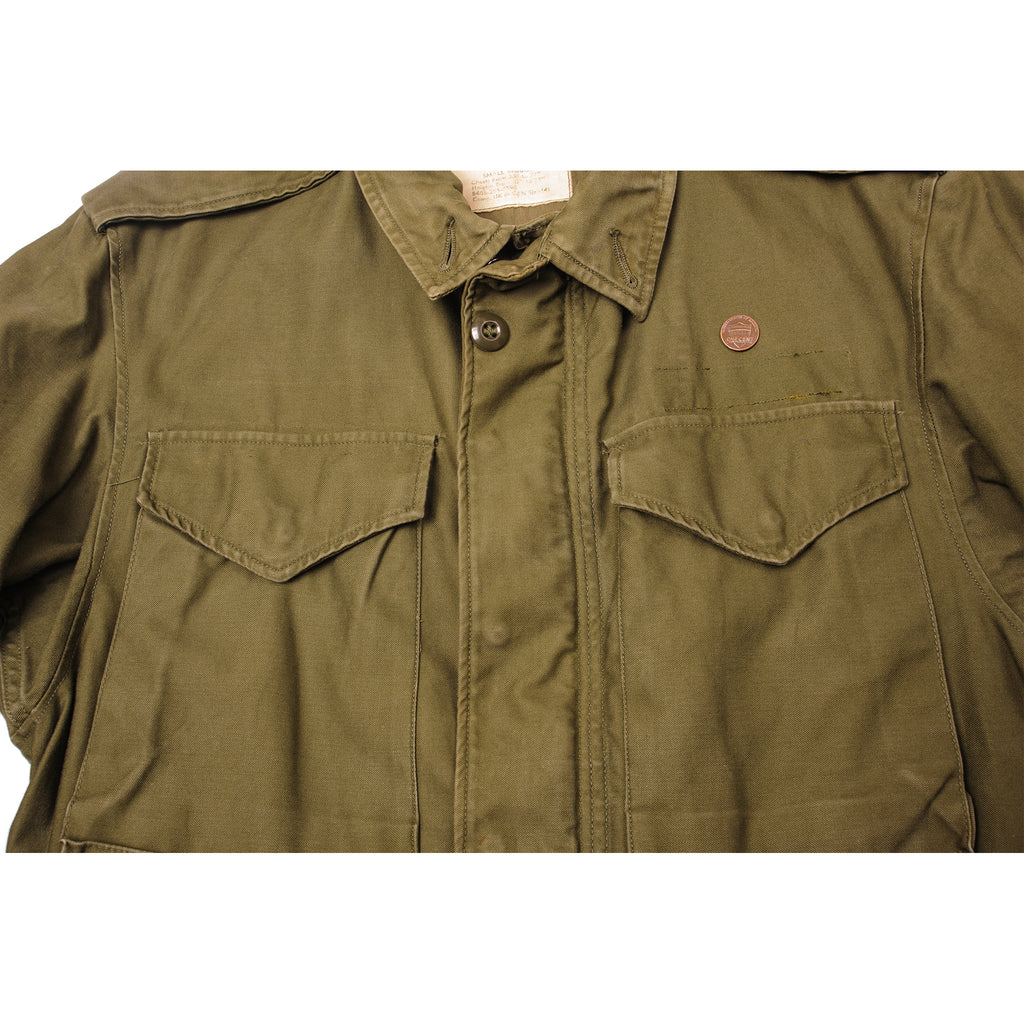 VINTAGE US ARMY M-1951 M51 FIELD JACKET KOREAN WAR SIZE SMALL REGULAR ...