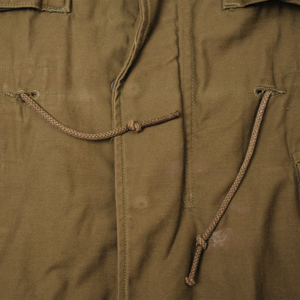 VINTAGE US ARMY M-1951 M51 FIELD JACKET KOREAN WAR ERA SIZE MEDIUM SHO ...