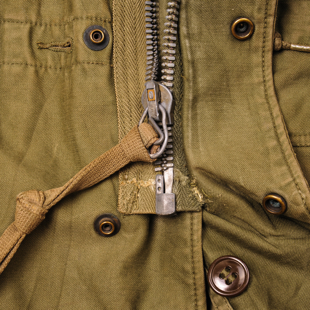 VINTAGE US ARMY M-1951 M51 FIELD JACKET KOREAN WAR ERA SIZE MEDIUM REG ...