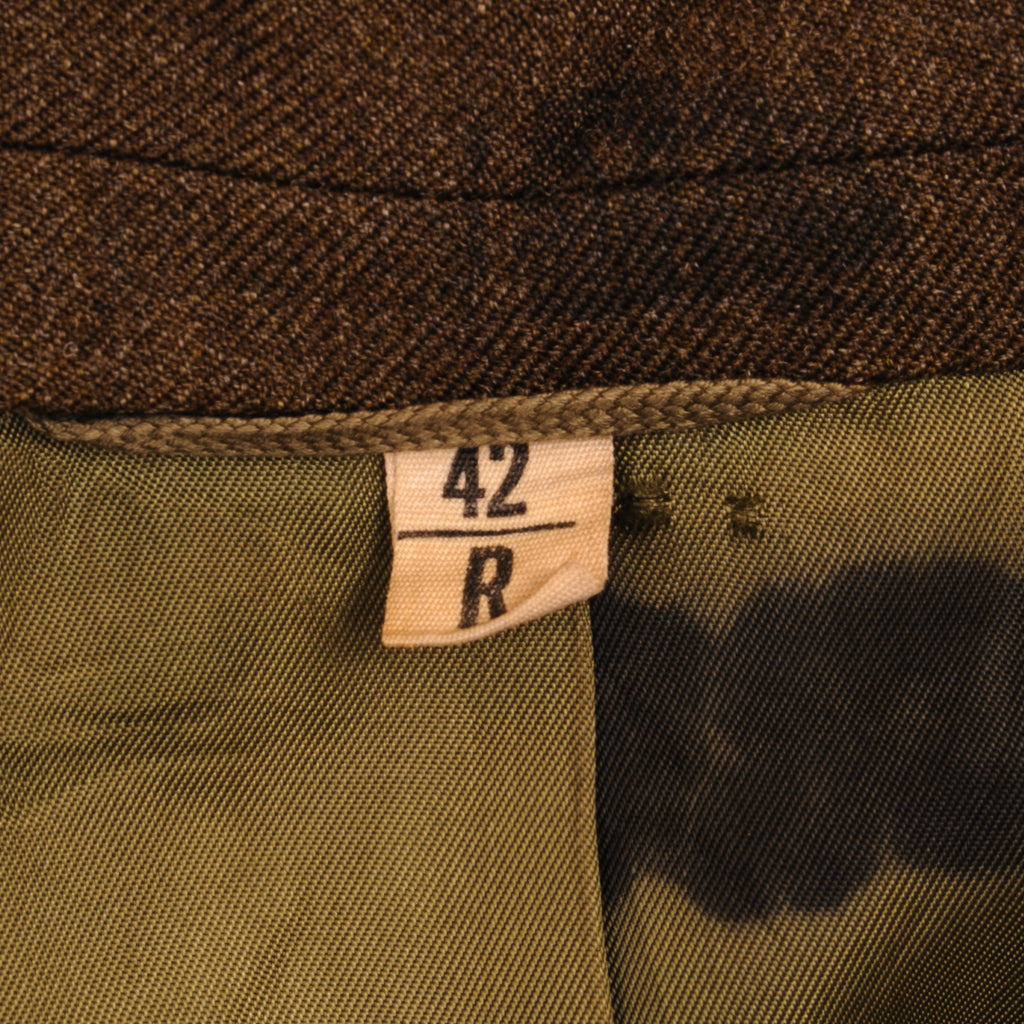 VINTAGE US ARMY WOOL FIELD JACKET 1951 KOREAN WAR SIZE 42R 1st ARMORED ...