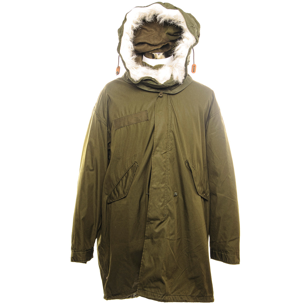 US Army Fishtail Parka Complete 1988 Large W Liner Deadstock – Rare ...