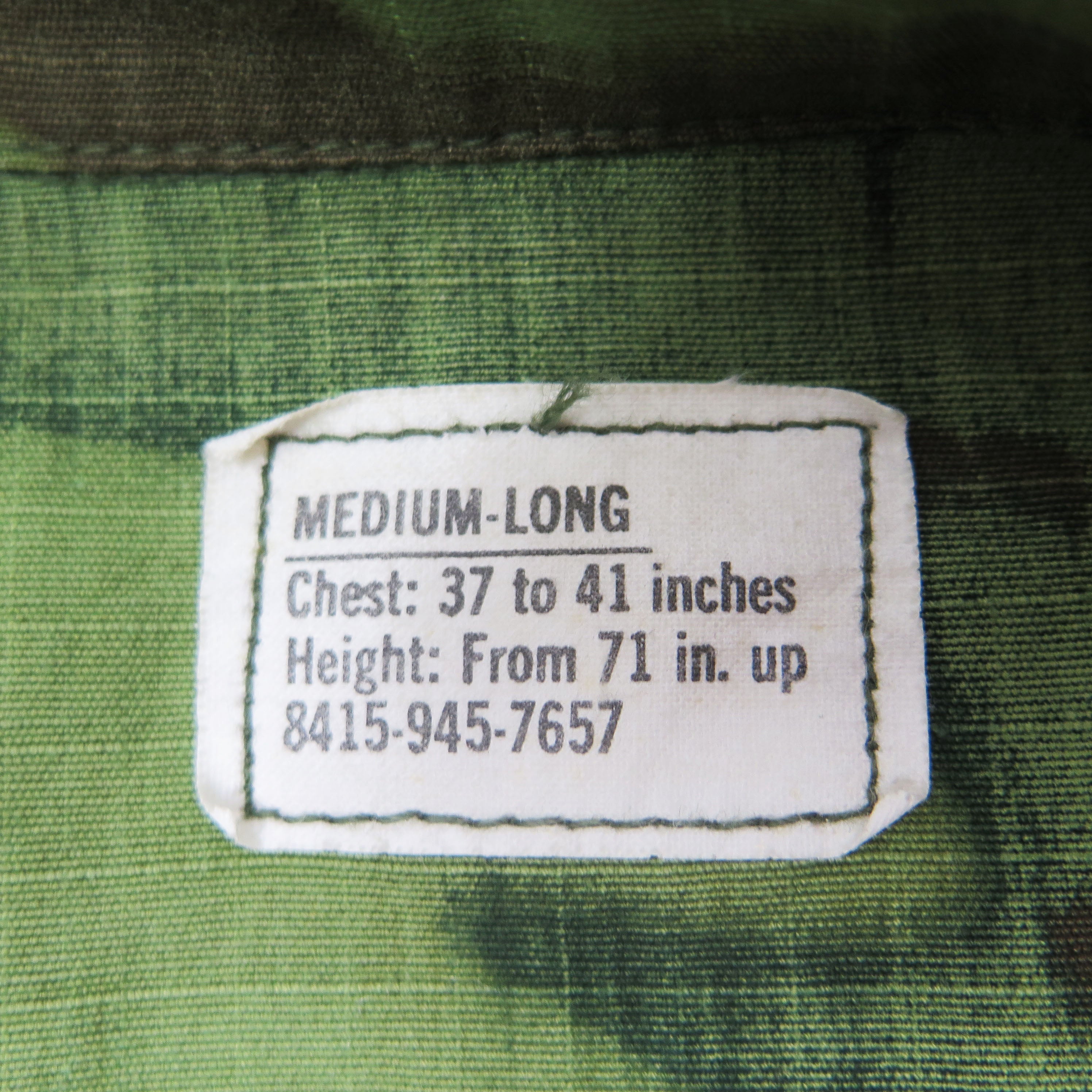 US Army Tropical Combat Jacket 5th Pattern ERDL 1969 – Rare Gear USA