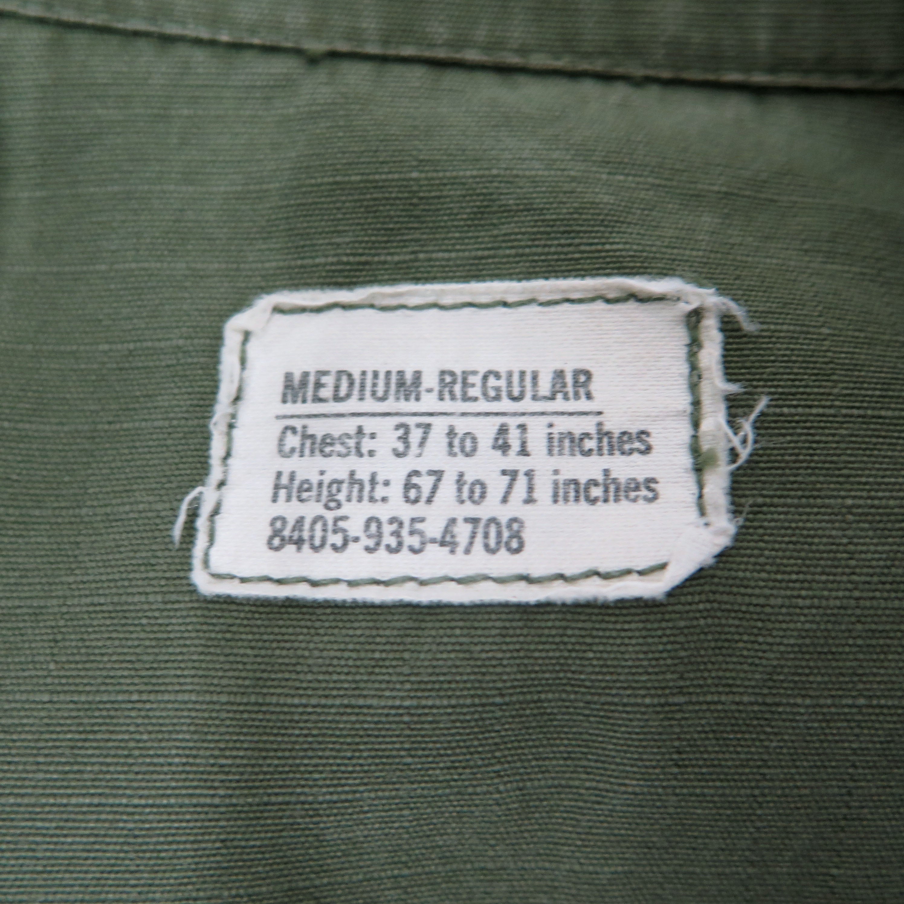 US Army 1969 Vietnam Tropical Combat Jacket 5th Pattern – Rare Gear USA